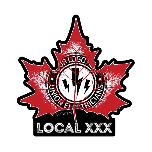 Maple Leaf – Union Made Stickers