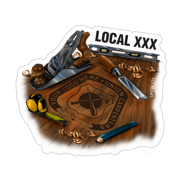 Custom Carpenter Stickers – Union Made Stickers