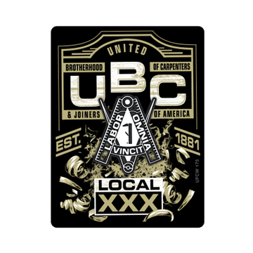 Custom Carpenter Stickers – Union Made Stickers